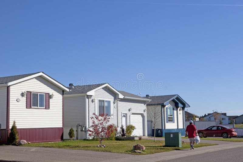 Housing Estate, Alberta, Canada Editorial Stock Image - Image of canada ...
