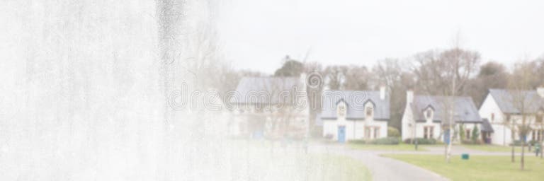Housing estate transition stock image. Image of residential - 96235883
