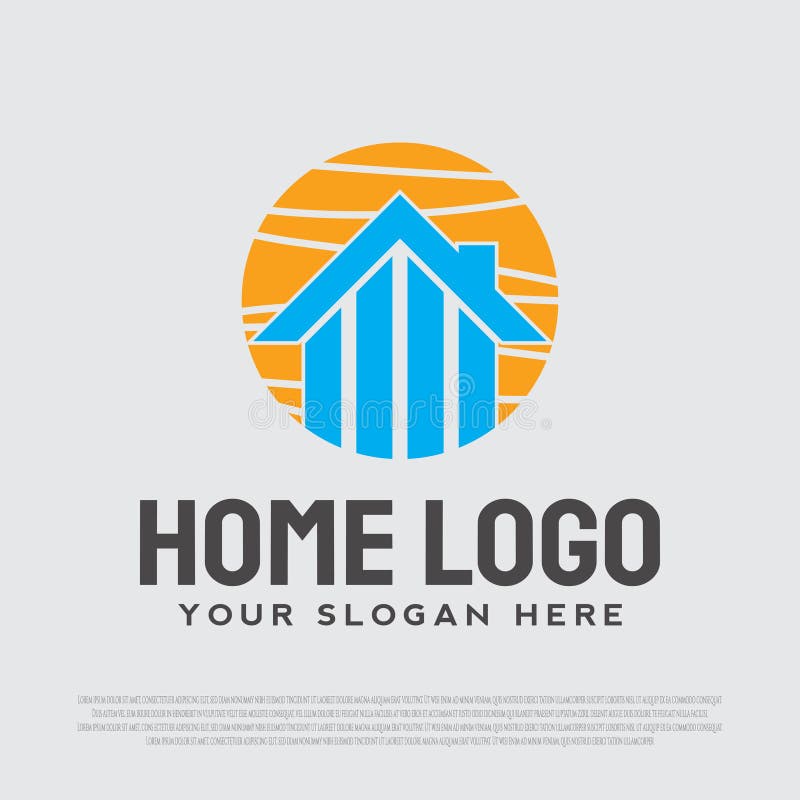 Housing Improvement Logo. Vector House Logo Design. Architecture ...