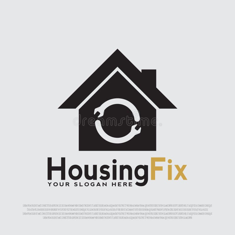 Housing Logo Collection. Home Vector Logo Design. Architect`s Sign or ...
