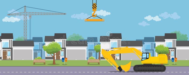 Construction Development Building Company, Vector Logo Design Mock Up ...