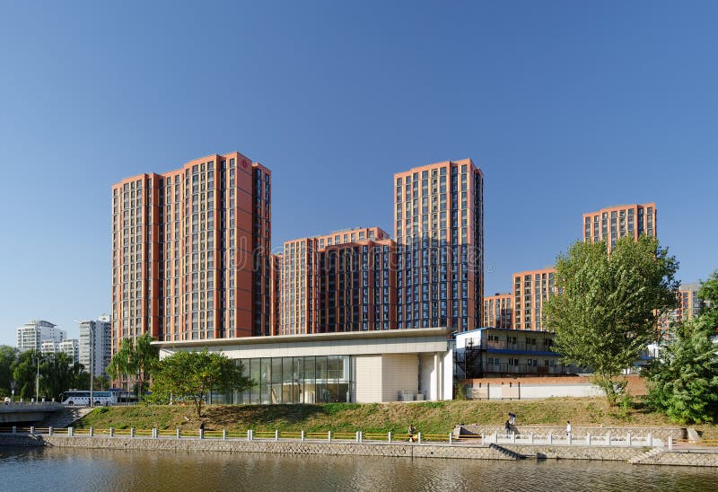 Housing Residences in Beijing Editorial Image - Image of estate, house ...