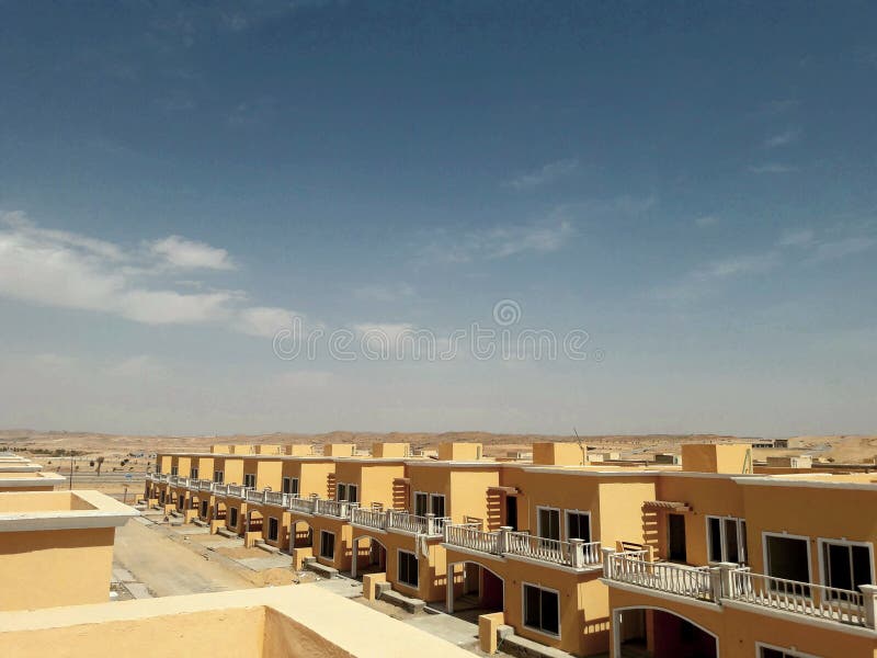 Housing Society Construction Stock Image - Image of society, sunrise ...