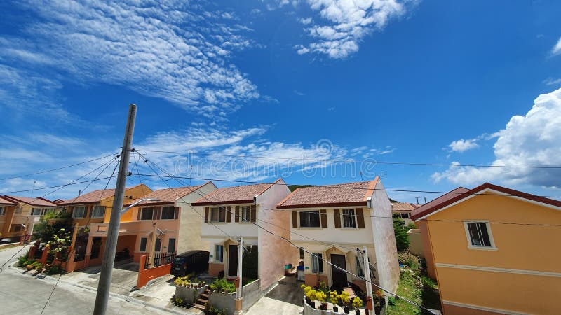 Housing Subdivision in Philippines Editorial Image - Image of asia ...