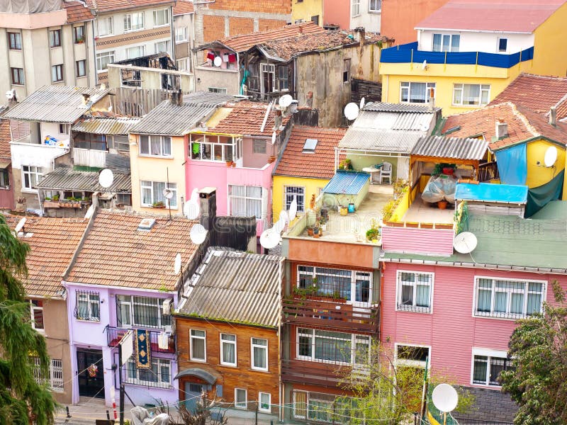 Housing in suburbs stock image. Image of istanbul, east - 26012499