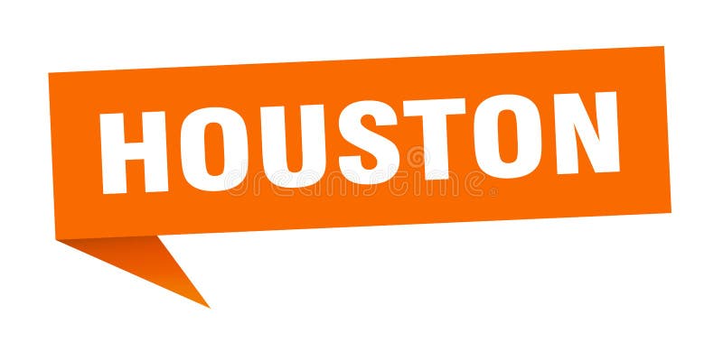 Houston. Sticker. Modern Calligraphy Hand Lettering for Serigraphy ...