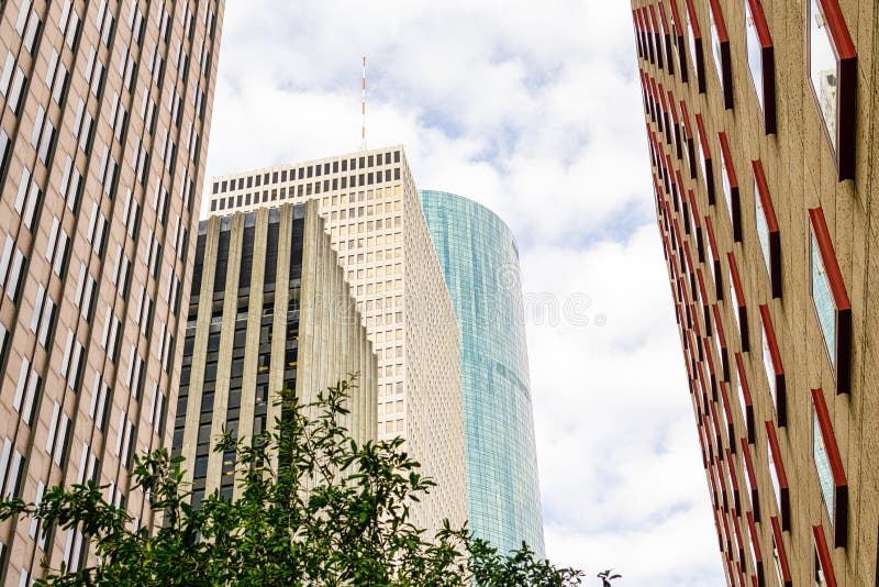 Houston, Texas Architecture Stock Image - Image of real, downtown ...