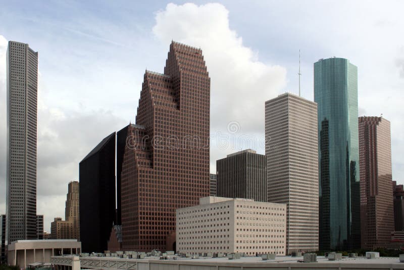 Houston Texas Skyline stock photo. Image of skyline, houston - 5899448
