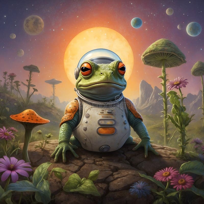 Houston Toad S Stellar Sojourn: a Whimsical Adventure in Outer Space ...