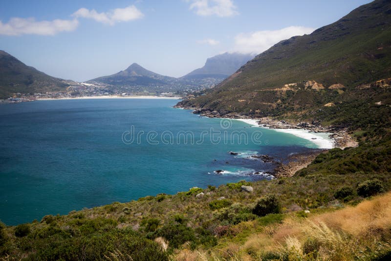 Hout Bay Harbor view stock photo. Image of background - 31855880