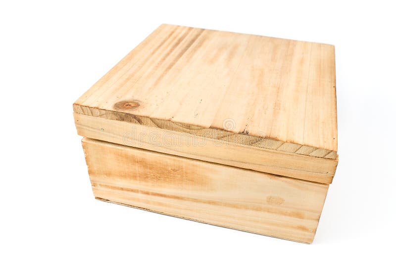 Houten doos stock foto. Image of voorwerp, elegant, één - 27824390