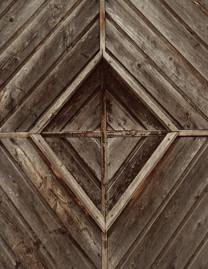 Houten Raad in De Vorm Van Een Ruit Stock Foto - Image of achtergrond ...