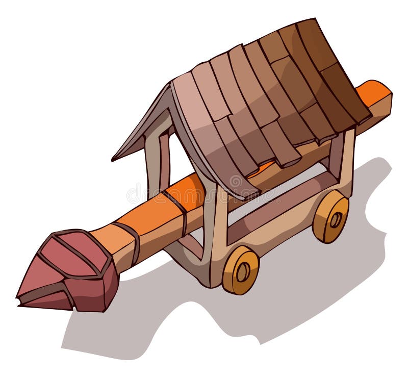 Stormram stock illustratie. Illustration of verf, wapen - 35595273