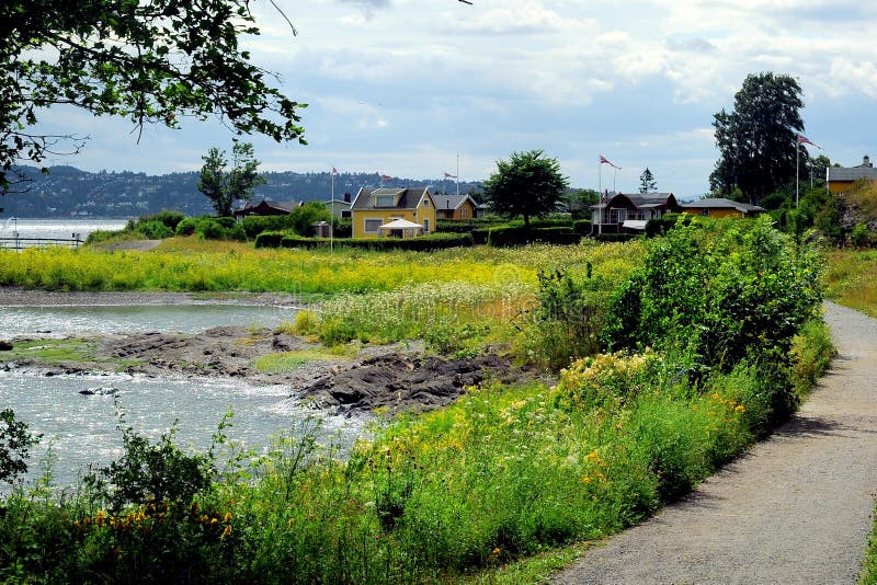 Hovedoya Island Near Oslo, Norway Stock Photo - Image of summer ...