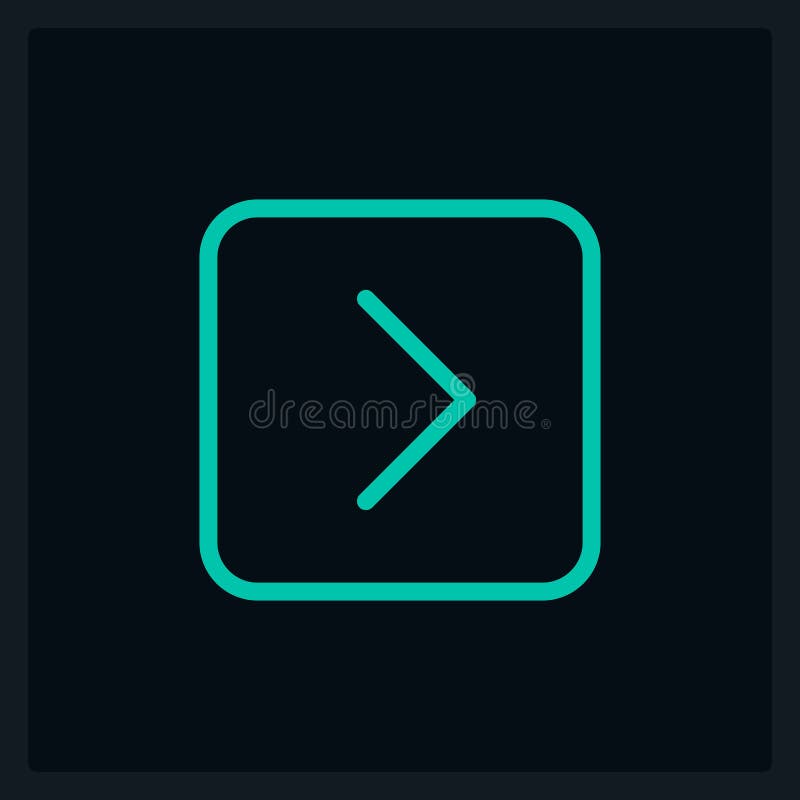 Hover Next Button Ui Element Template Stock Vector Illustration Of Menu Icon 264897509