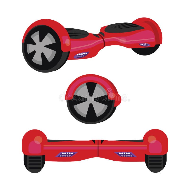 Hoverboard Hover Board Vector Wheel Device Technology Vehicle Rie ...