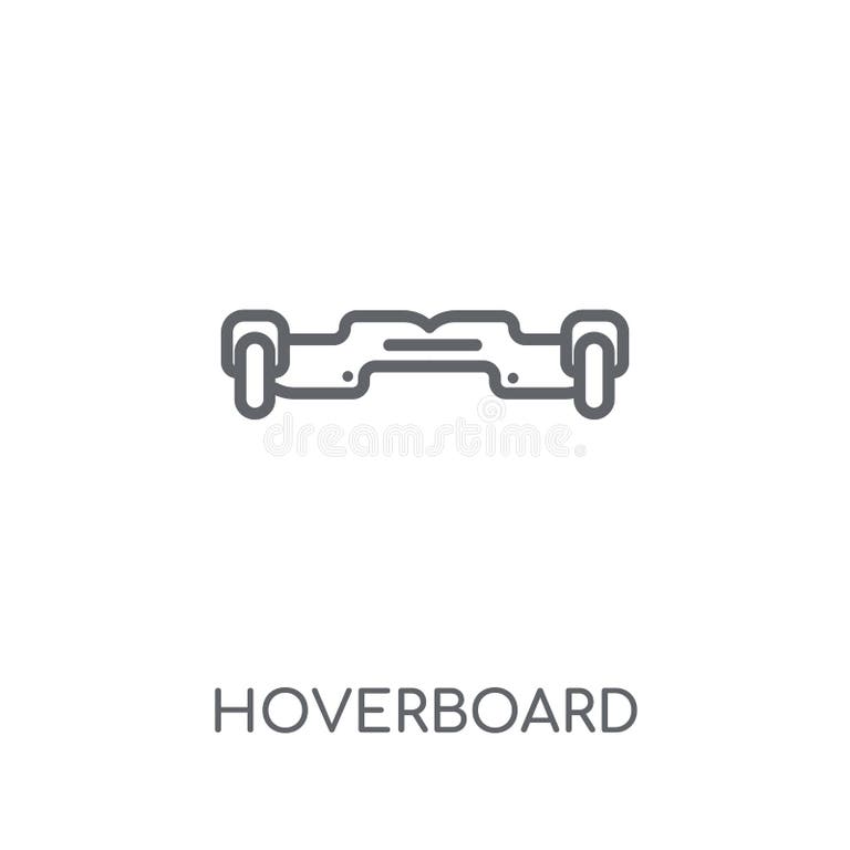 Hoverboard Linear Icon. Modern Outline Hoverboard Logo Concept O Stock ...