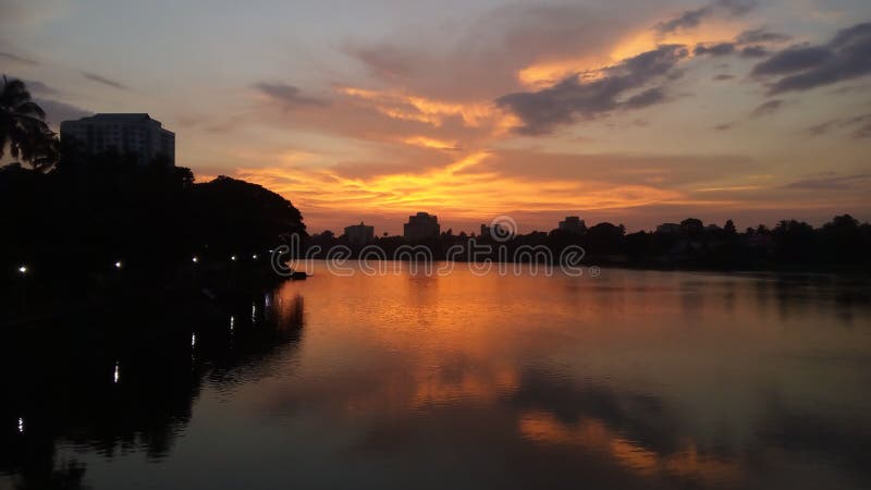 How beautiful stock photo. Image of river, reddish, kerala - 149431548