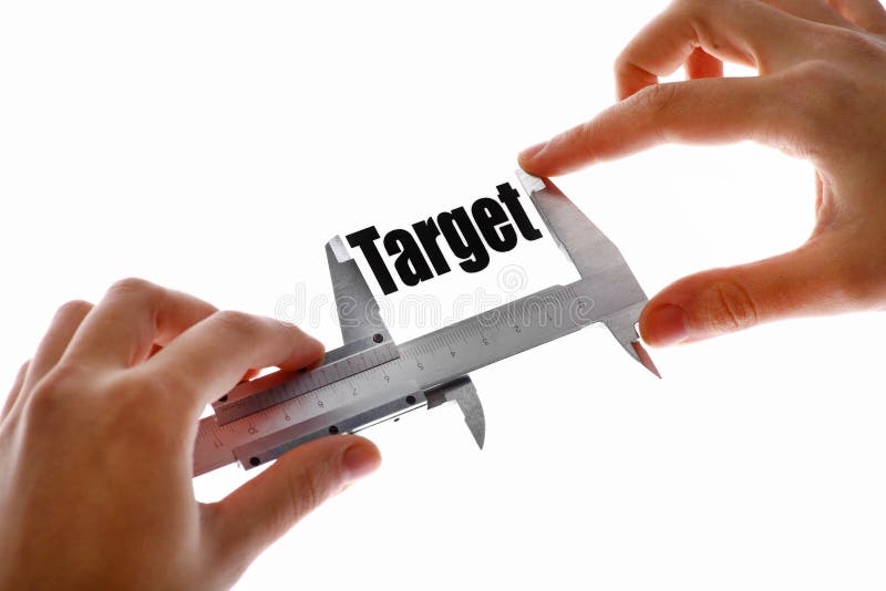 How big is our target stock image. Image of concept, idea - 40949873
