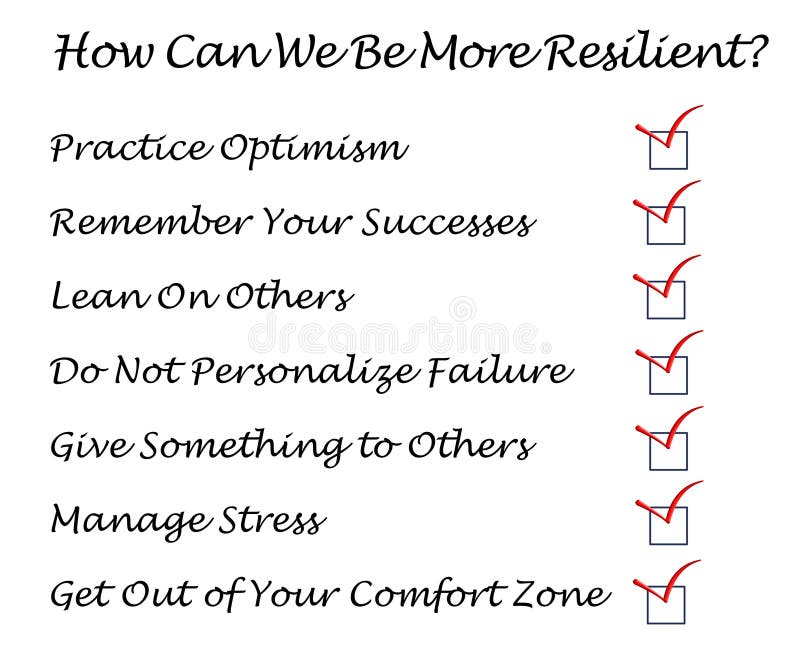 How Can we Be More Resilient Stock Photo - Image of successes, optimism ...