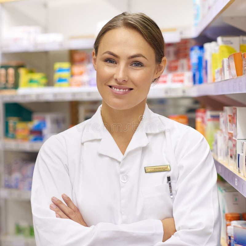 How Can I Help You Today. High Angle Portrait of an Attractive Young ...