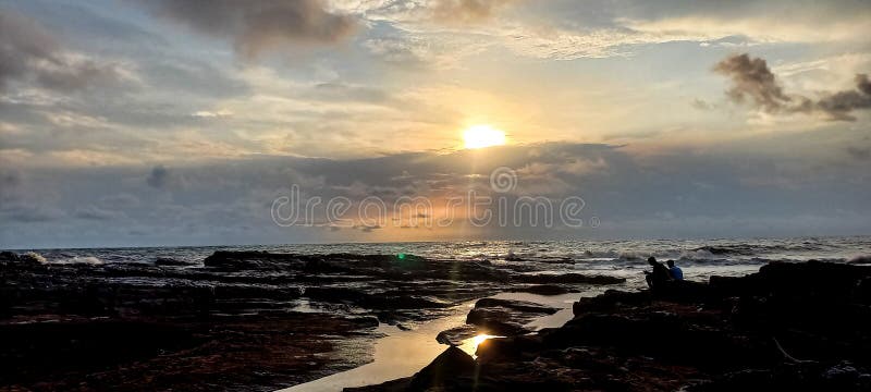 How Does a Beautiful Sunset Look Like ? Stock Photo - Image of cloud ...
