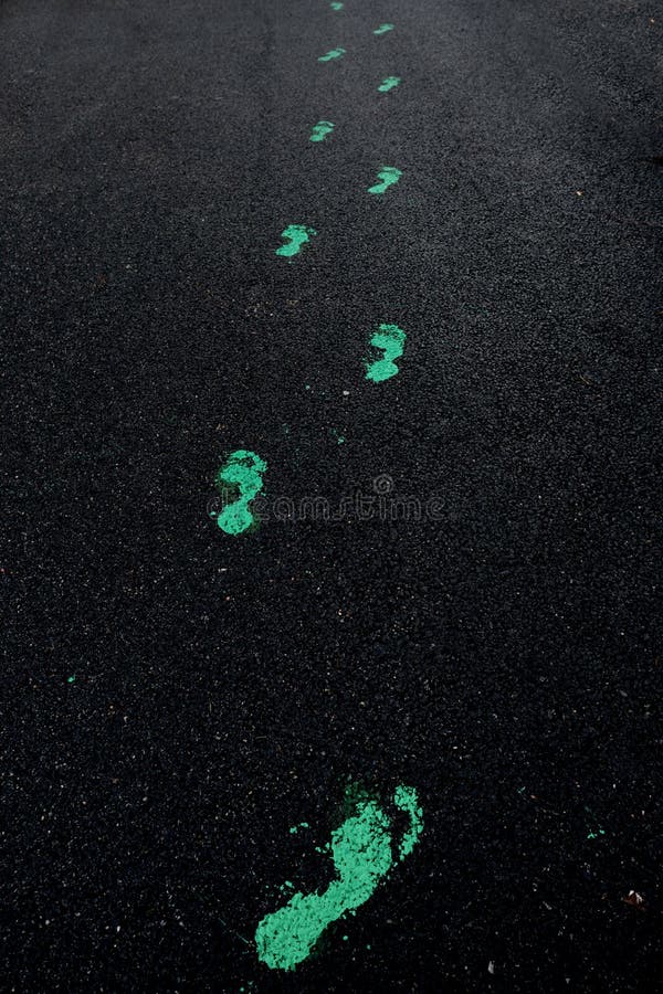 How Green are Your Footprints Stock Image - Image of steps, lifestyle ...
