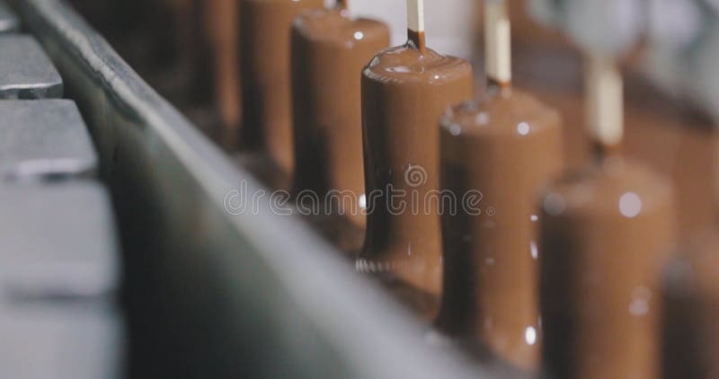 How Ice Cream is Made. the Process of Making Ice Cream Stock Footage ...