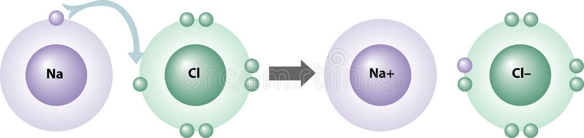 Sodium Chloride Crystal Stock Illustrations – 208 Sodium Chloride ...