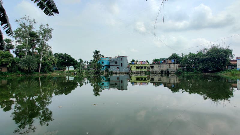 How Its Looks Side of a Village Stock Image - Image of side, villa ...