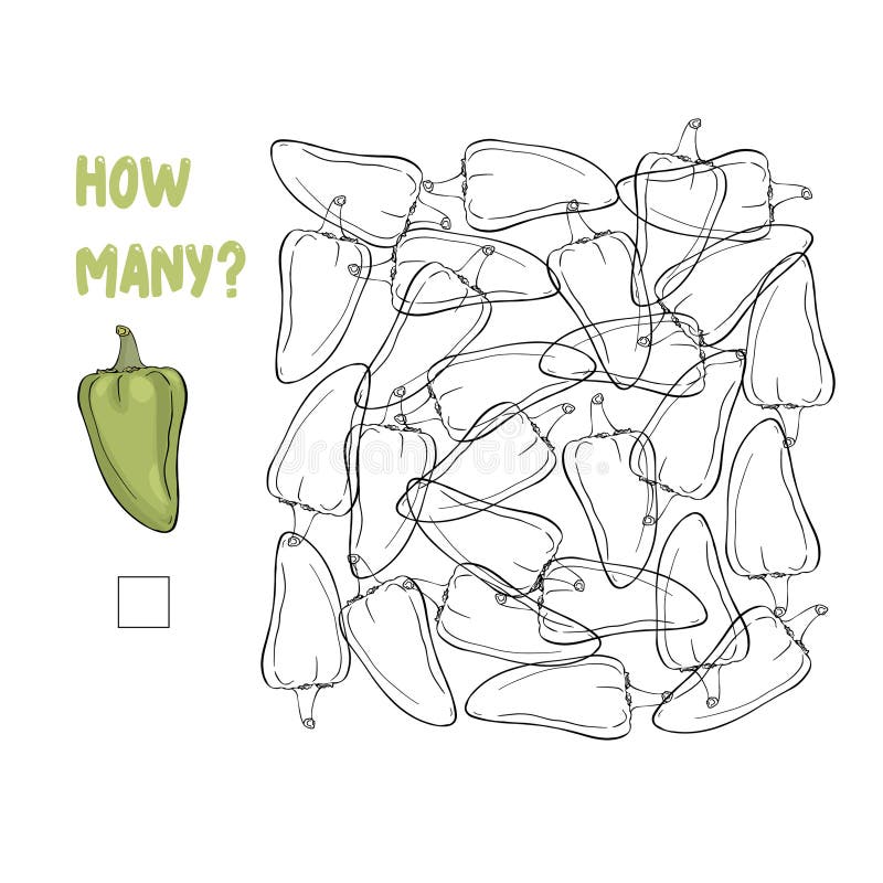 How Many. Count How Many Objects are Hidden in the Picture. How Many ...