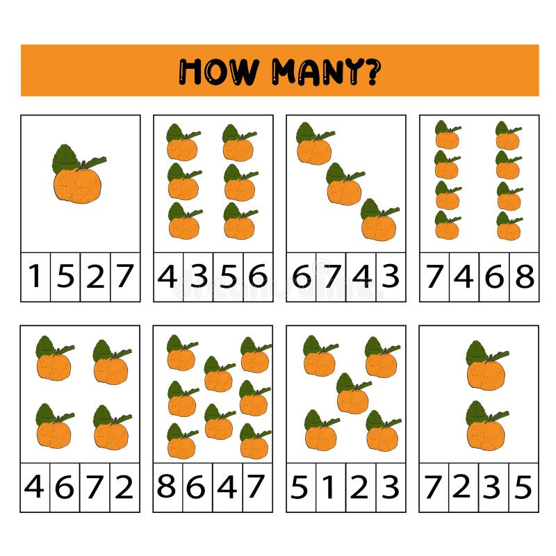 How Many. Count How Many Objects are Hidden in the Picture. How Many ...