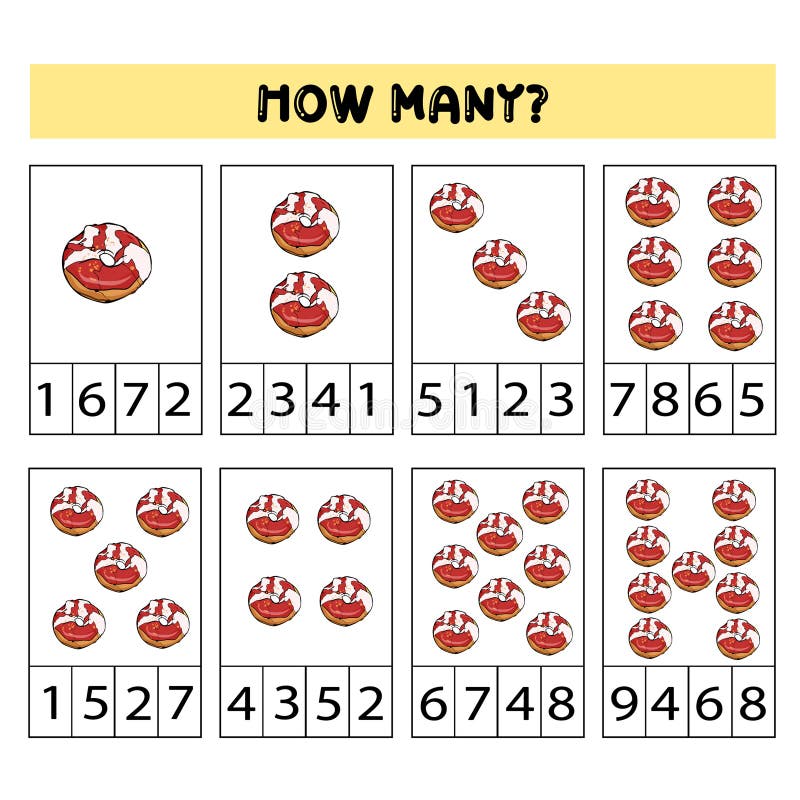 How Many. Count How Many Objects are Hidden in the Picture. How Many ...