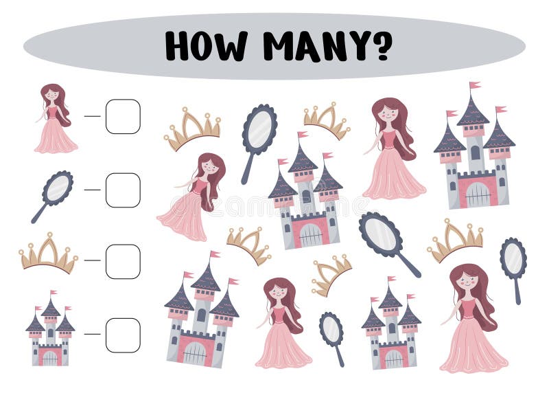 How Many ?Counting Game for Children. Educational Mathematical Game ...