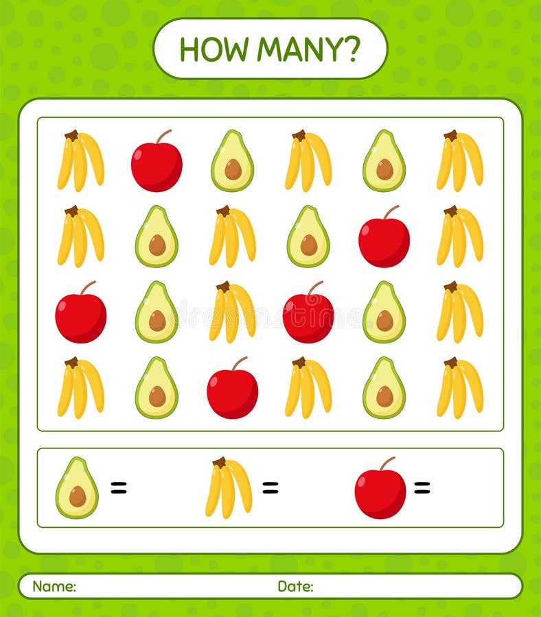 How Many Fruit Stock Illustrations – 1,837 How Many Fruit Stock ...