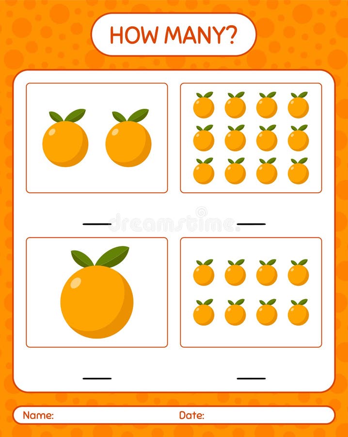 Orange Worksheet Stock Illustrations – 4,569 Orange Worksheet Stock ...