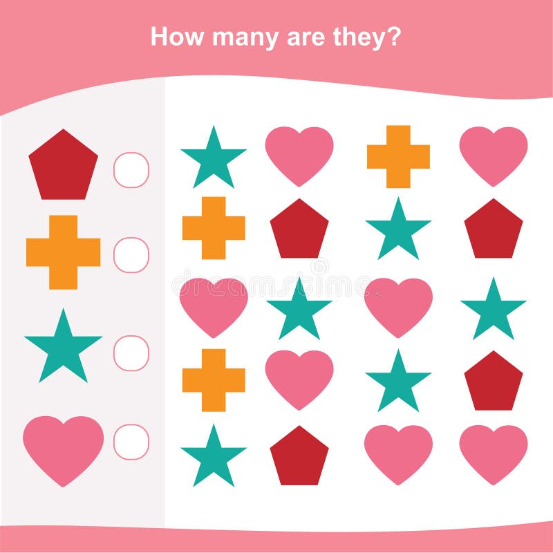 How Many_Math Game_Cute Animal Edition_file 5 Stock Illustration ...