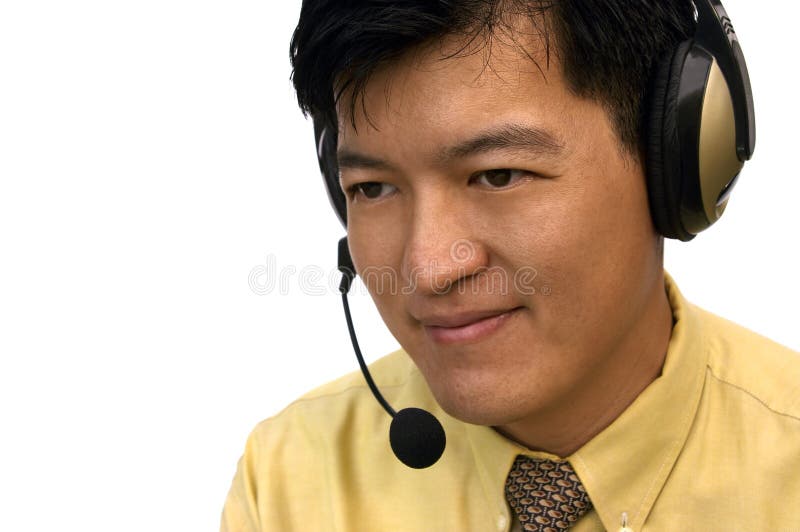 How May I Assist You? stock image. Image of pleasant, operator - 288471