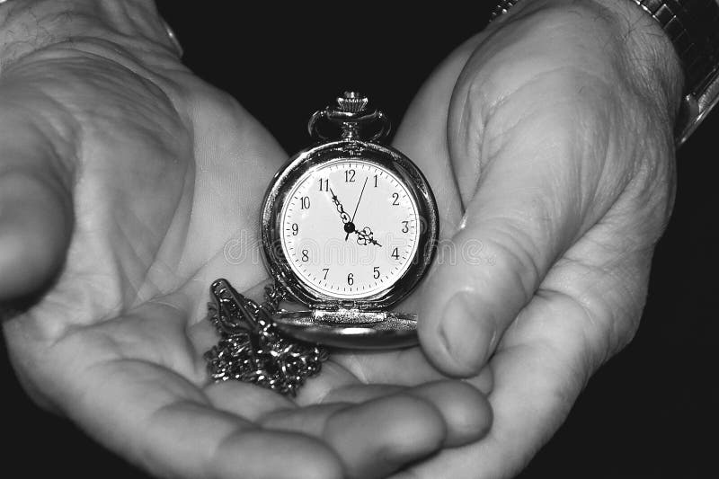 How much time is left stock image. Image of papa, grandpa - 603287