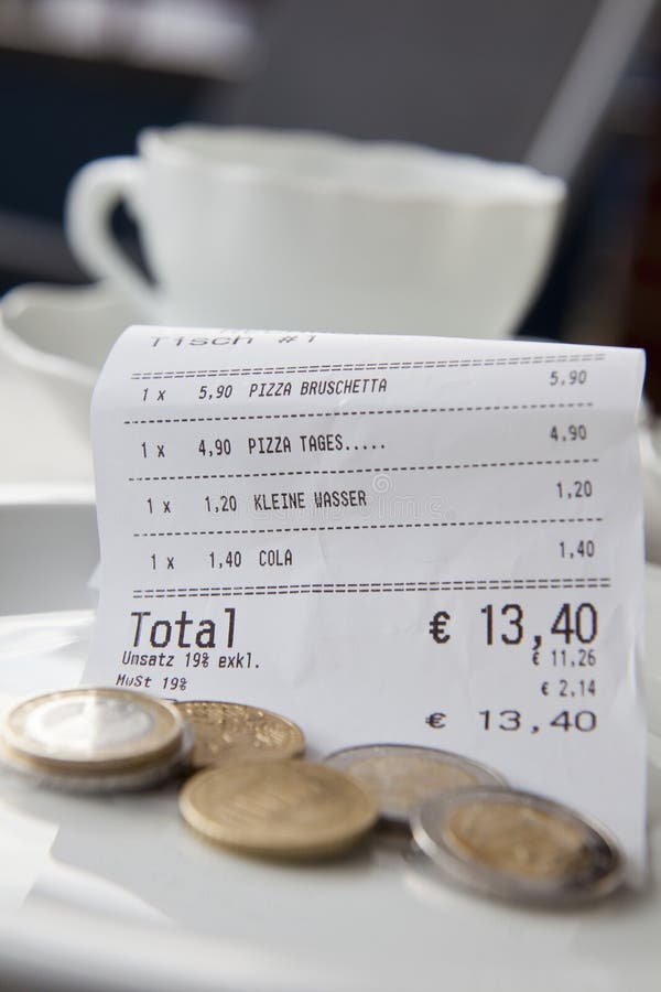 How much tip stock image. Image of holidays, cafe, eating - 41073097