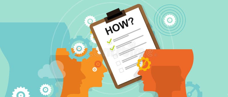 How Question Mark Business Concept Decision Strategy Stock Vector ...