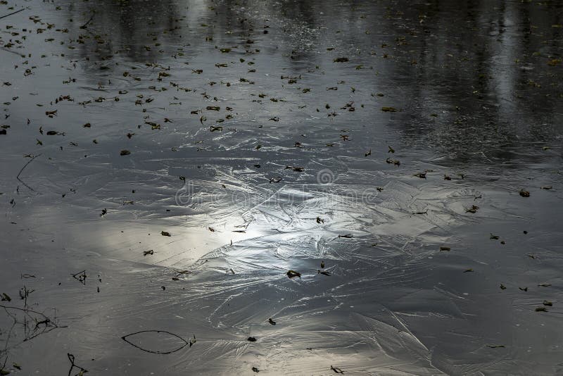 This is How the River Freezes Stock Photo - Image of outdoors, beauty ...