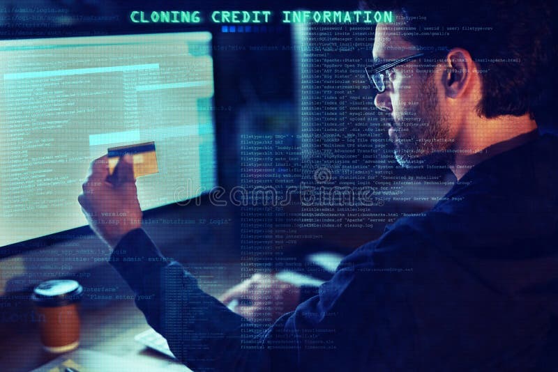 How Safe is Your Financial Information. a Focussed Computer Hacker ...