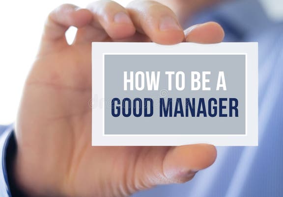 How to be a good manager stock image. Image of directors - 141508117