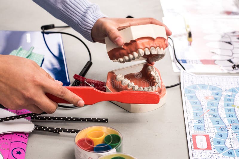 How to clean your teeth stock photo. Image of brush - 170014514