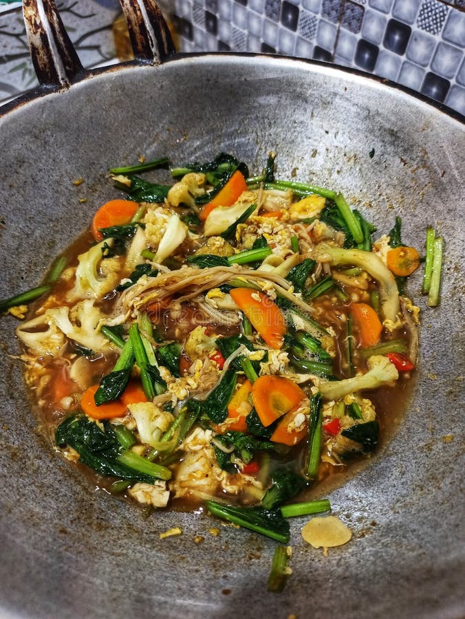 Capcay. stock photo. Image of fish, dish, breakfast - 326631628