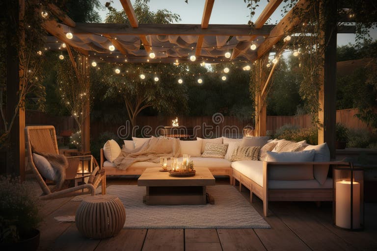How To Create a Cozy Outdoor Atmosphere with String Lights - Generative ...