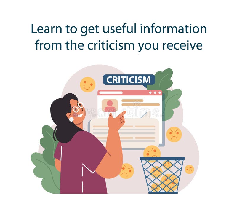 How To Deal with Judgement at Work. Employee Dealing with Pressure ...