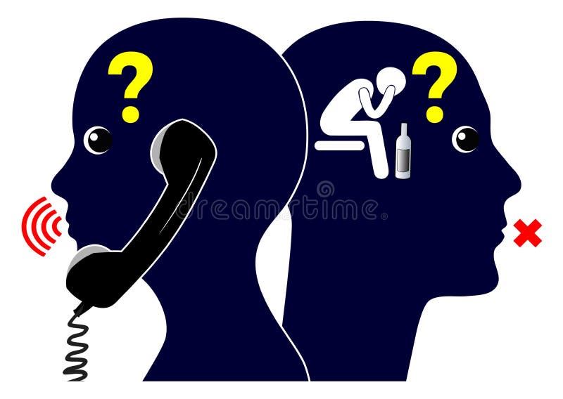 How to deal with problems stock illustration. Illustration of liking ...