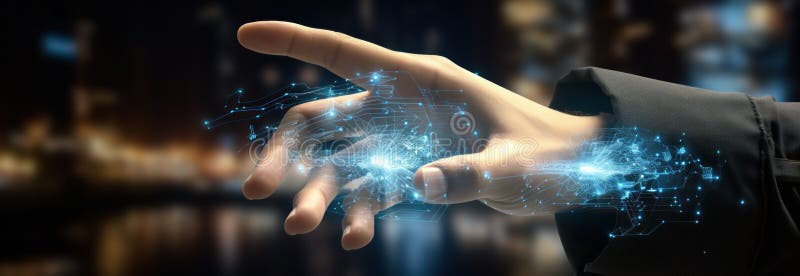 How To Develop a Great Business with Artificial Intelligenc Stock Photo ...